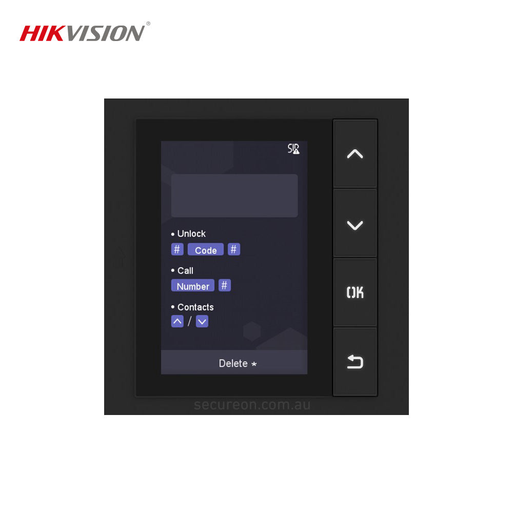 Hikvision Ds Kd Dis Video Intercom 2nd Gen Door Station Display Module Secure On Australia